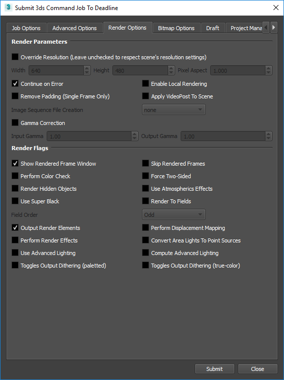 3ds Command — Deadline 101213 Documentation